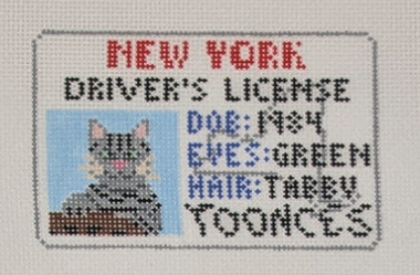 Toonces Driver's License | Best Price in 2025 at Emily's Stitchery