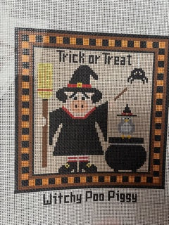 Witchy Poo Piggy – Emily's Stitchery